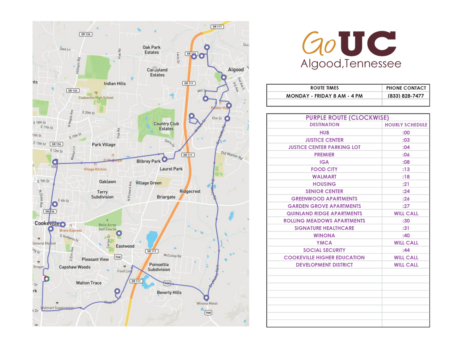 Go Maps – UCHRA Public Transportation