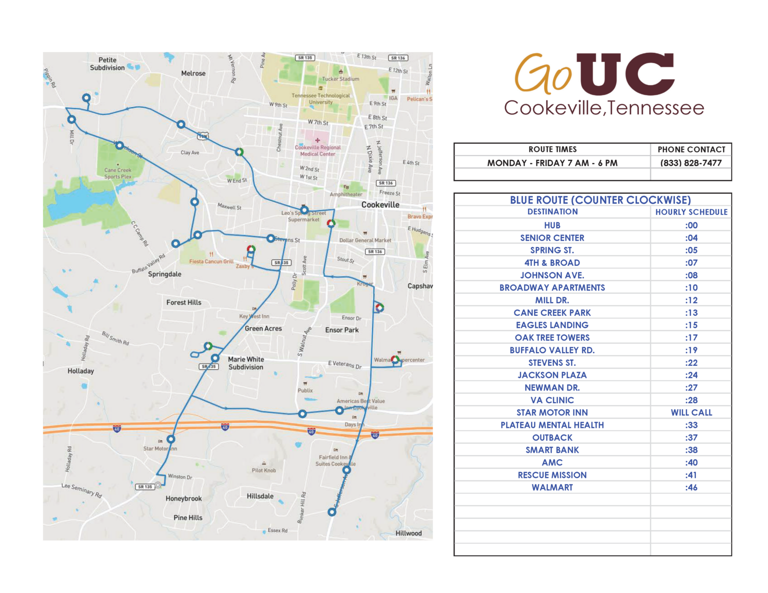 Go Maps – UCHRA Public Transportation