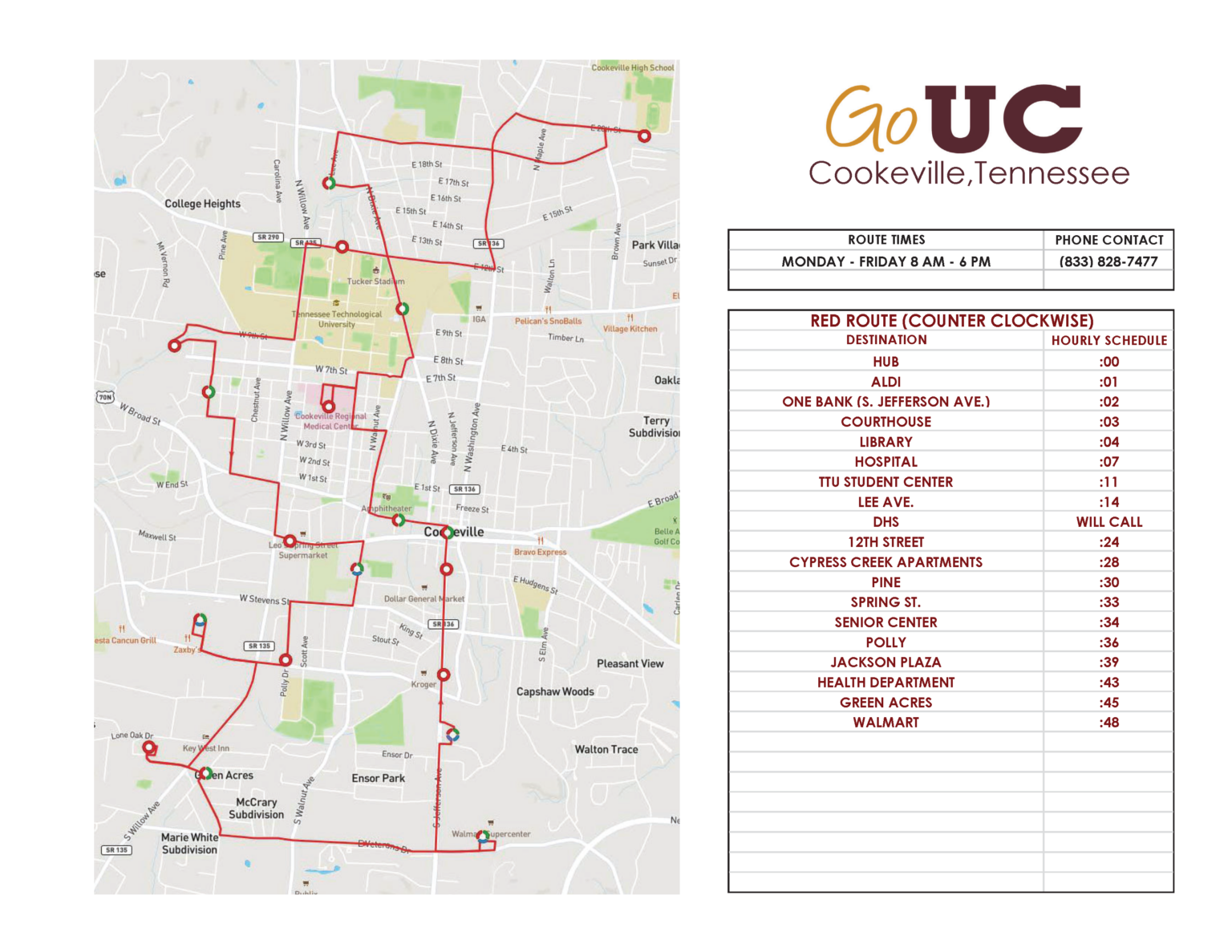 Go Maps – UCHRA Public Transportation