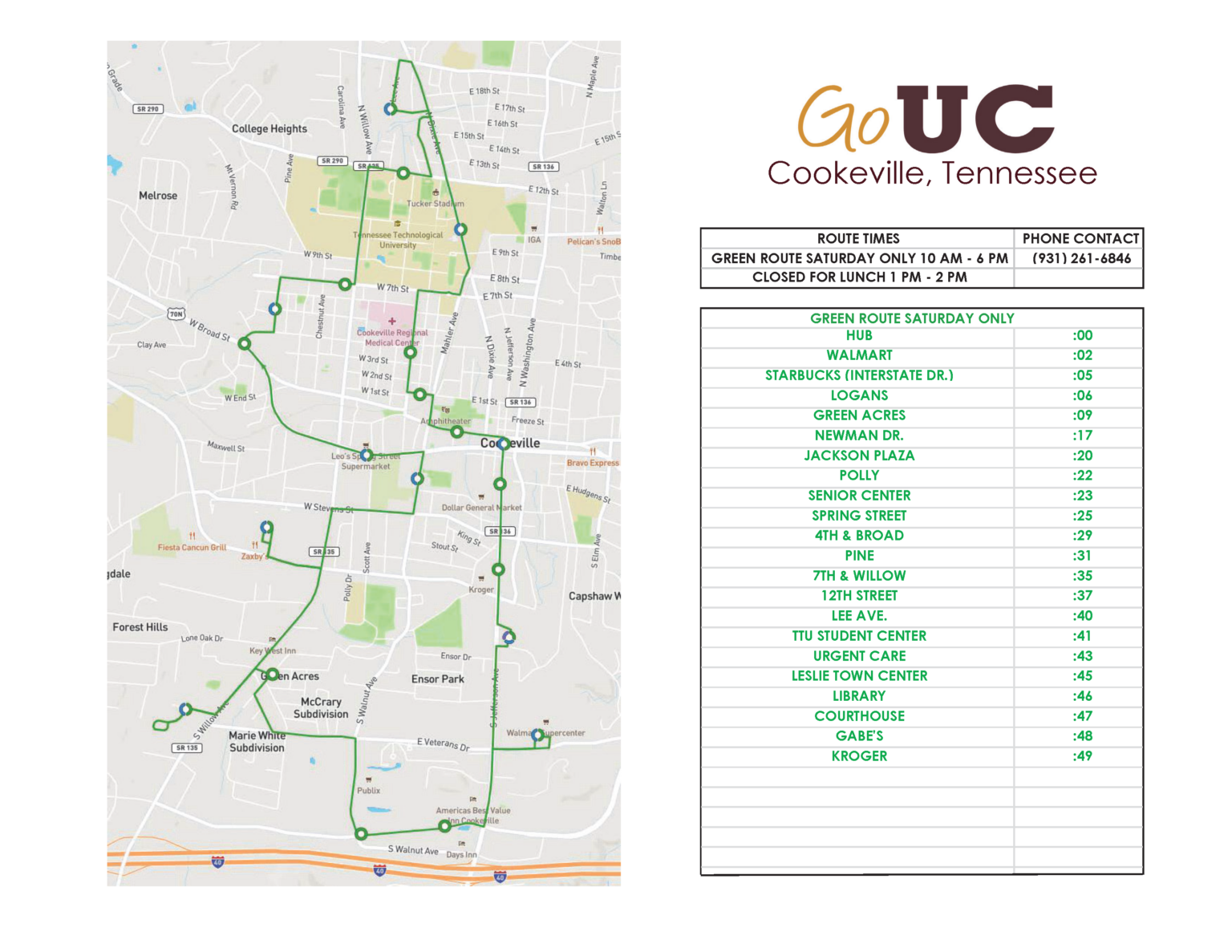 Go Maps – UCHRA Public Transportation